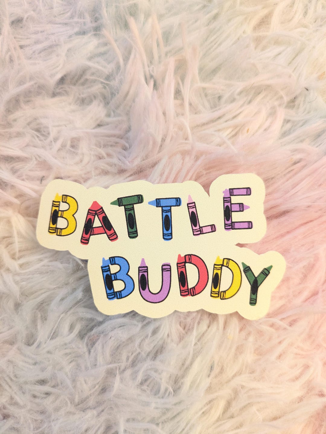 Battle Buddy Sticker - Etsy