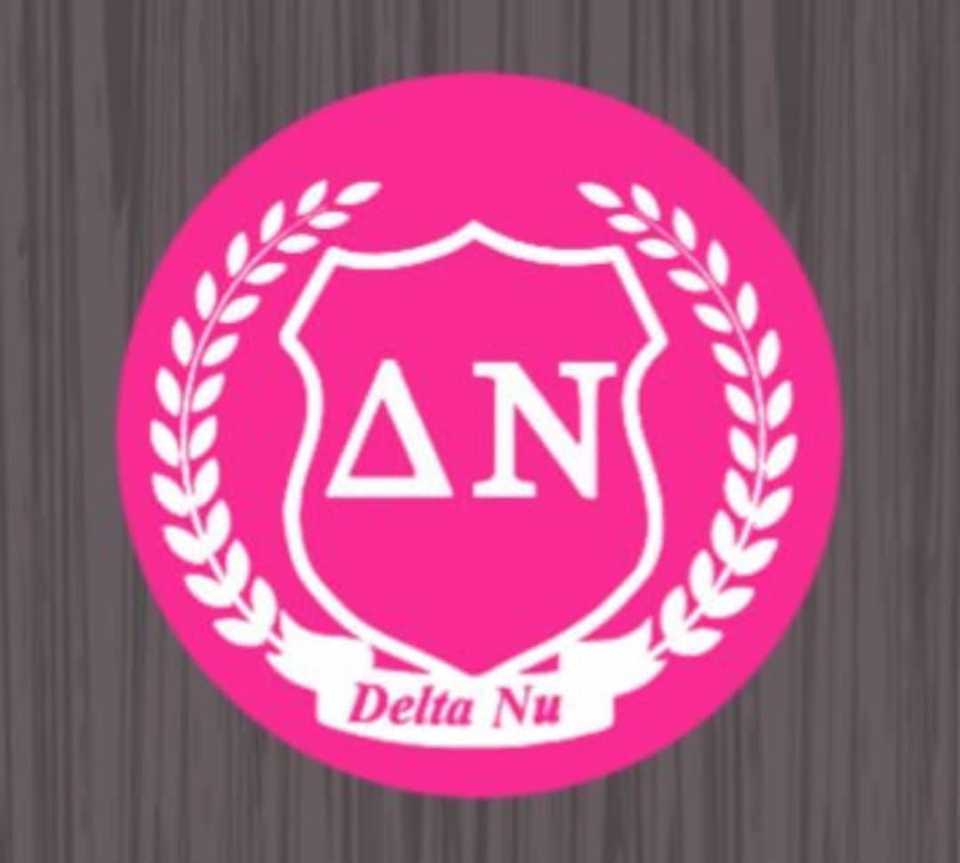 Delta Nu Sticker - Etsy