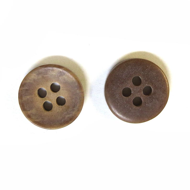 Matte Shell Buttons, 24 Line, 5/8" (15 Mm) - Pack of 6 - Etsy