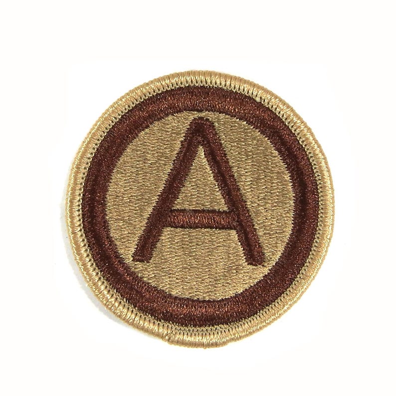 Third US Army (ARCENT) Unit Patch - Desert - Etsy