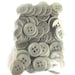 Light Grey Buttons, 27 Line, 43/64" (17 Mm) - Pack of 100 - Etsy
