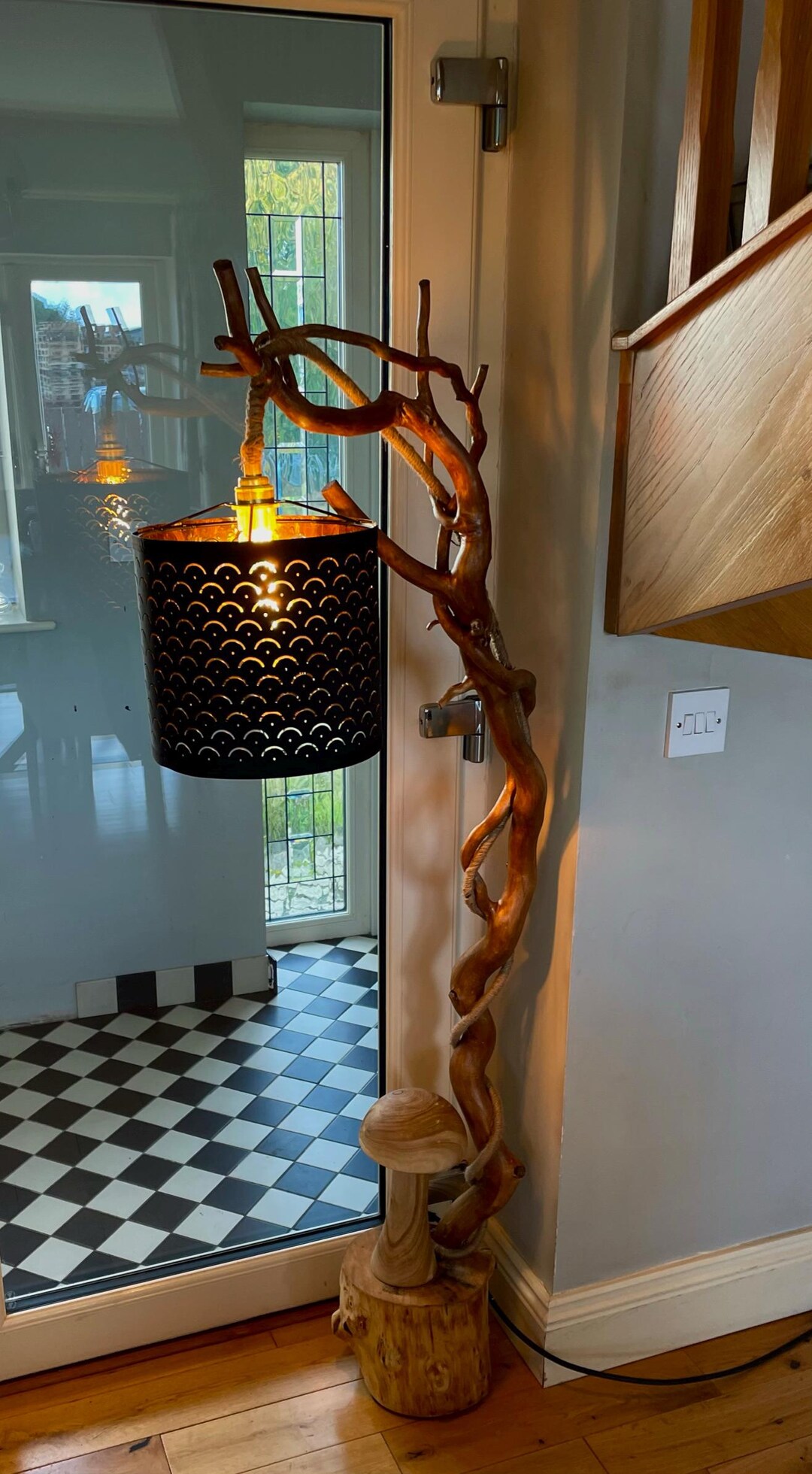 Hand Crafted and Preserved Tree Lamp - Etsy