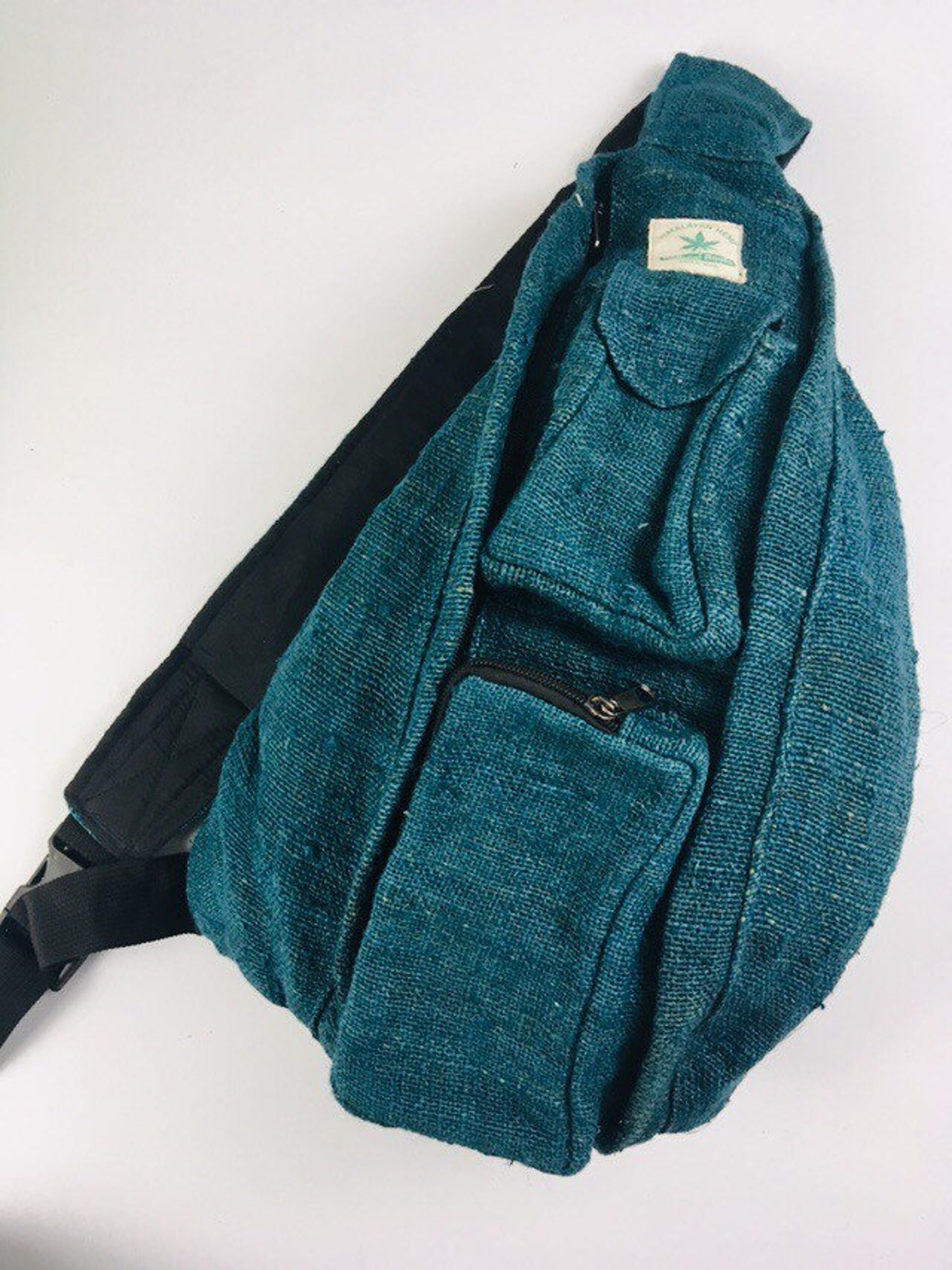 100% Hemp SLING Backpack Rucksack Bag - Hand Crafted Eco Friendly ...