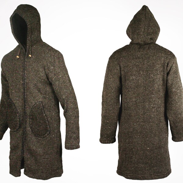 Long Wool Jacket - Etsy