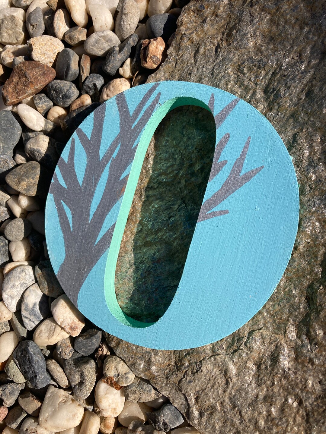 Letter O Wall Hanging ~ Hand Painted - Etsy