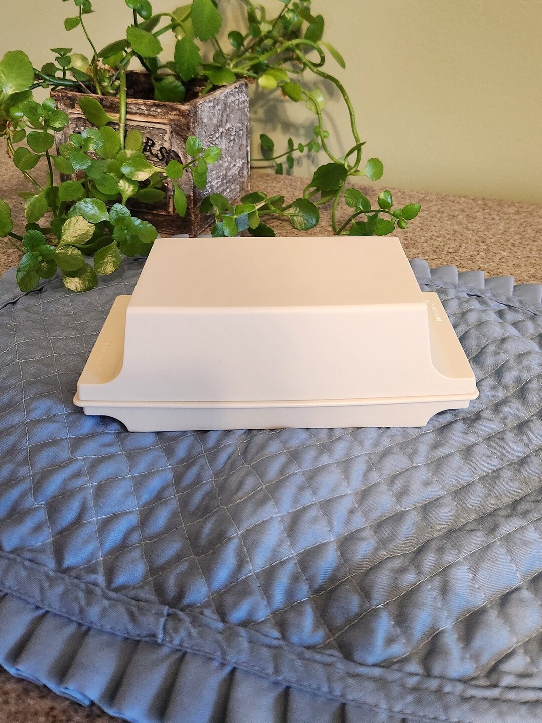 Vintage 1990's Double Stick Tupperware Butter Dish #1512-4 - Etsy