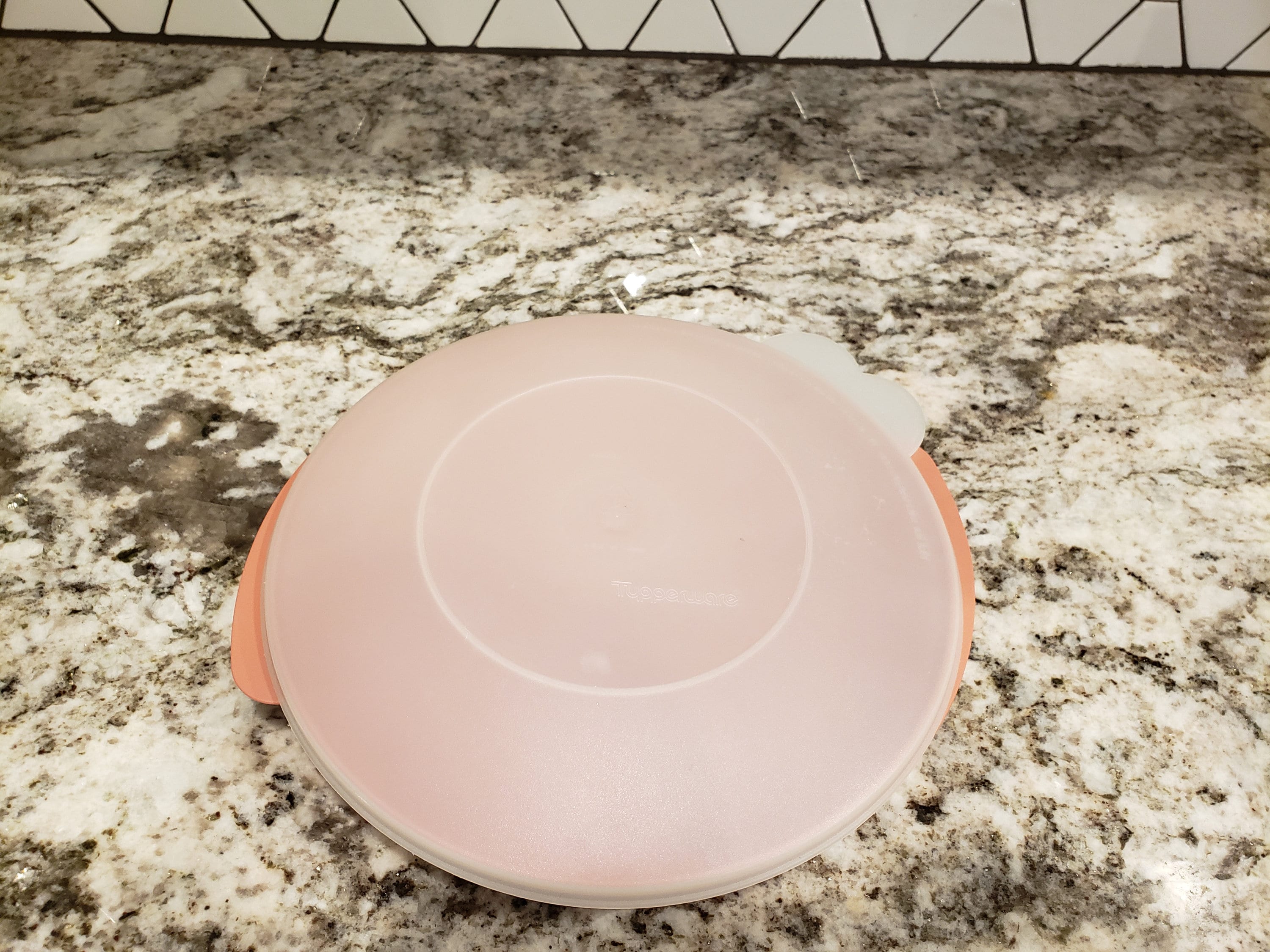 Mauve Tupperware Three Course Microwavable Divided Dish #2604A-1 With ...
