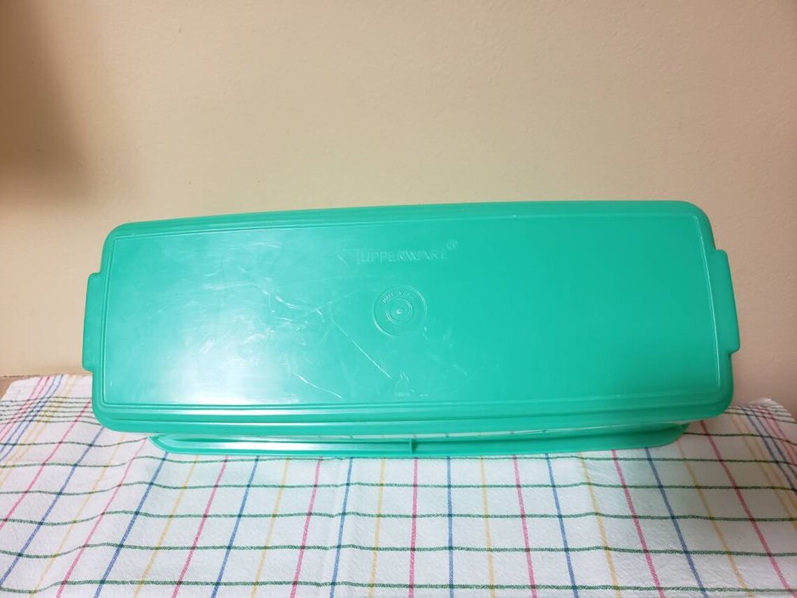 Vintage 1980's Tupperware Easy Crisp Container / Celery | Etsy
