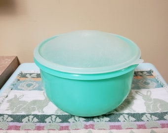 Vintage Tupperware Lettuce Keeper ~ 4 Piece Set Jadeite Green ...