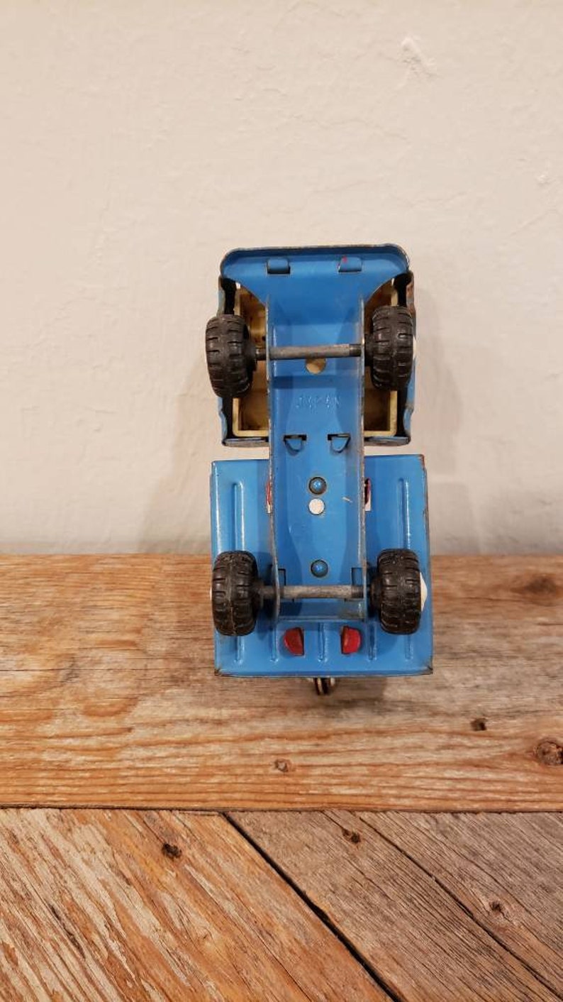 Vintage 1970's Blue and Red Metal Tonka Style Hook Tow - Etsy