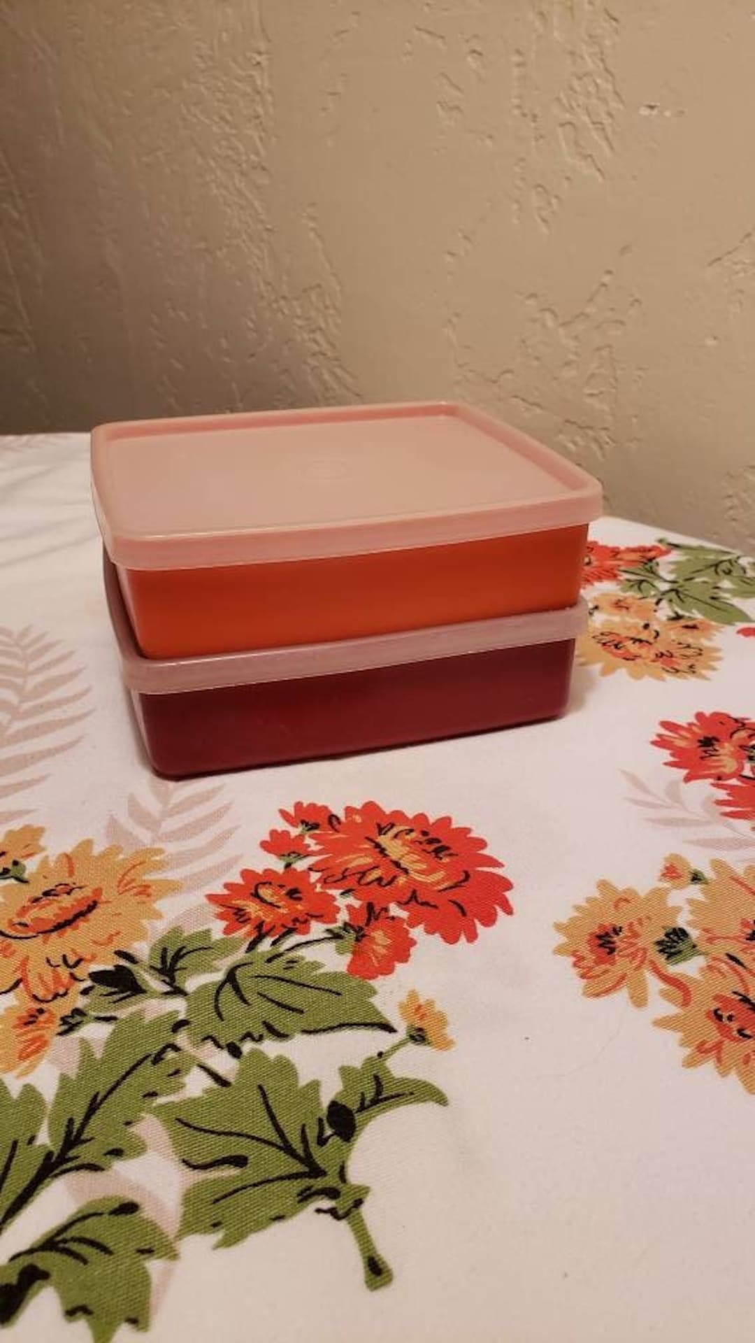 Vintage 1990's Tupperware Sandwich Keeper #670 Set of Two With Lids - Etsy