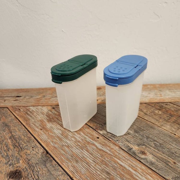 Tupperware Salt and Pepper Shakers - Etsy