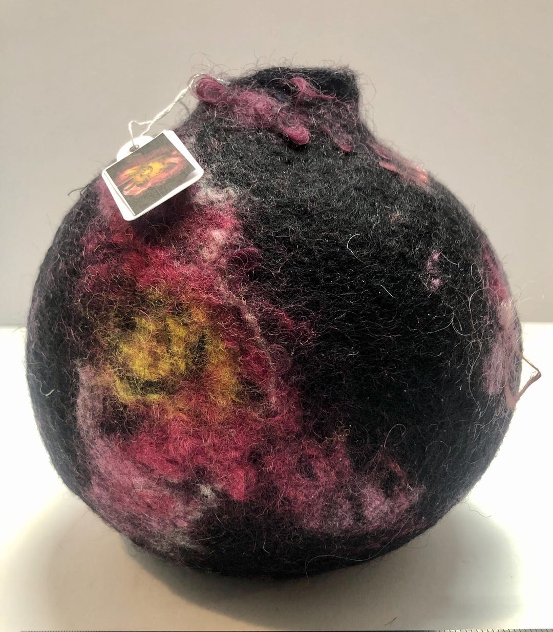 Fiber Wool Roving Vessel/pot/pod Inspired by Landscape NEW DESIGN - Etsy
