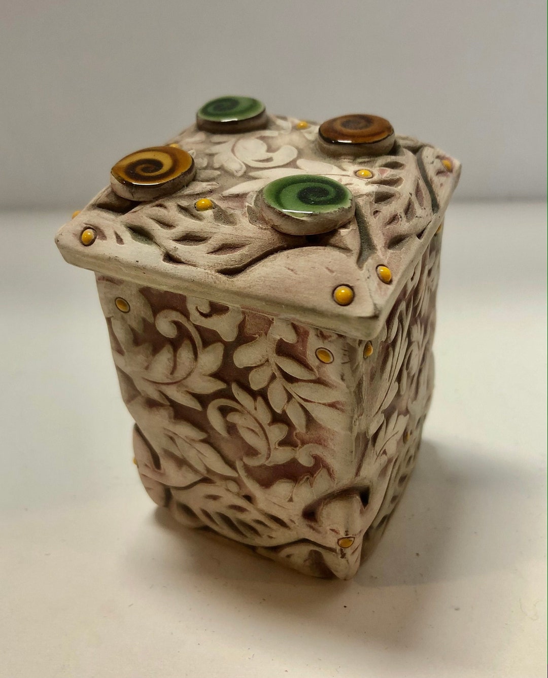 Ceramic Clay Decorative Box | Cleveland Ohio Ceramic Artist Mark ...