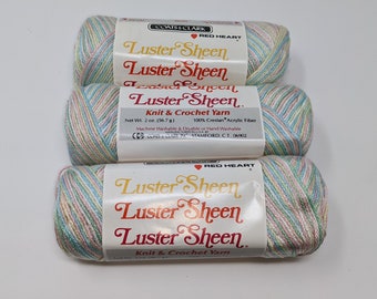 Luster Sheen Yarn - Etsy