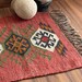 2.5 X 4 Ft Jute/wool Kilim Rug,home Decor,bed Side,floor,multicolour ...