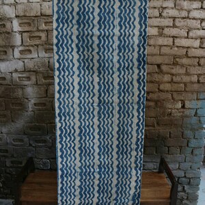 2 X 6 Handwoven Handmade Indigo Runner-rug, Traditional Indian, FREE ...