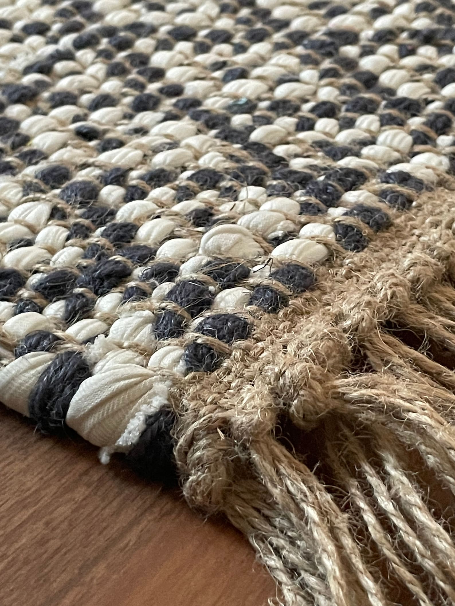 Handwoven Hemp Rug Dhurrie Traditional Natural Hemp Color - Etsy