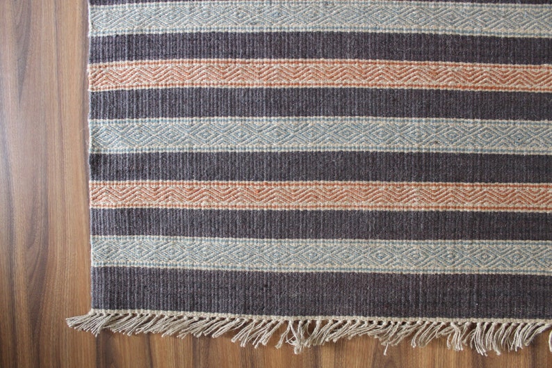 3x5 Handmade Jute Dhurrie Rug Custom Size Jute Dhurrie Small | Etsy