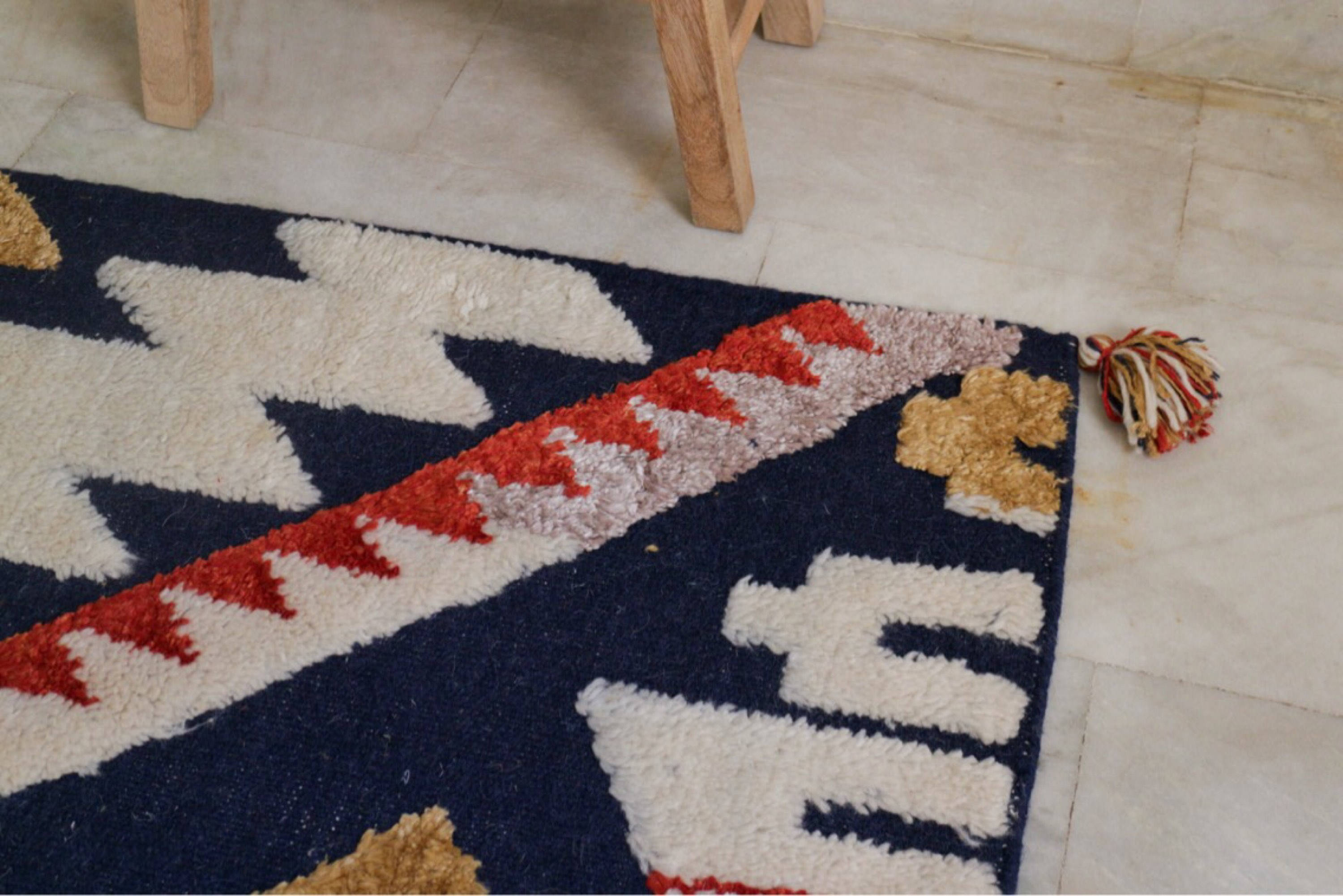 Wool Handknotted Rug Shaggy Rug Dhurrie Rug 2 X 3 Small - Etsy