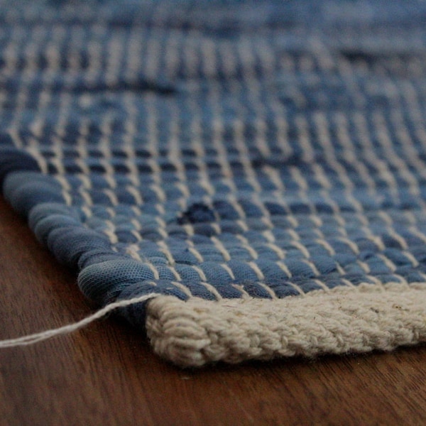 Scandinavian Rag Rug - Etsy