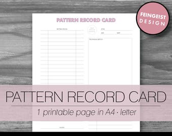 Pattern Pages - Etsy