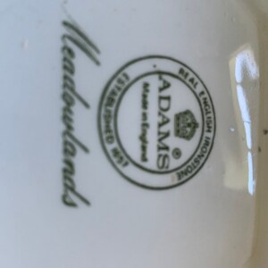 Beautiful Large Adam’s Meadowlands Teapot Rare - Etsy UK
