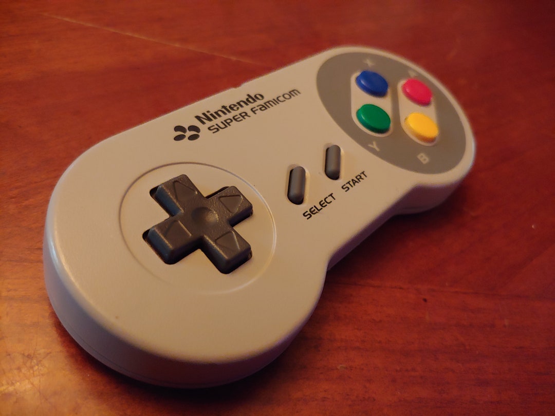 Fully Restored OEM Superfamicom/snes Controller With Optional 8bitdo ...