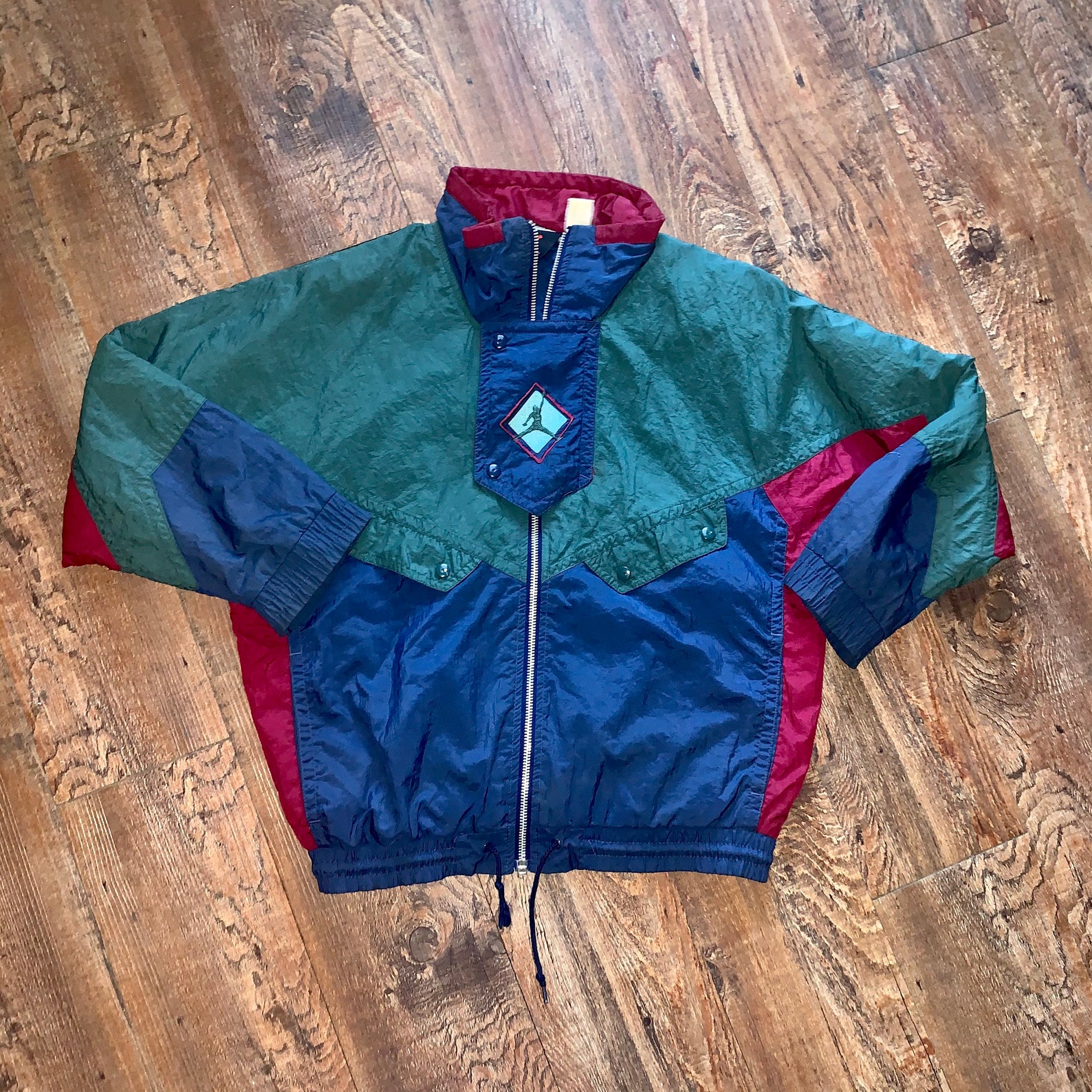 Rare Vintage Retro Nike Air Jordan Youth Boys 90s Jacket Windbreaker - Etsy