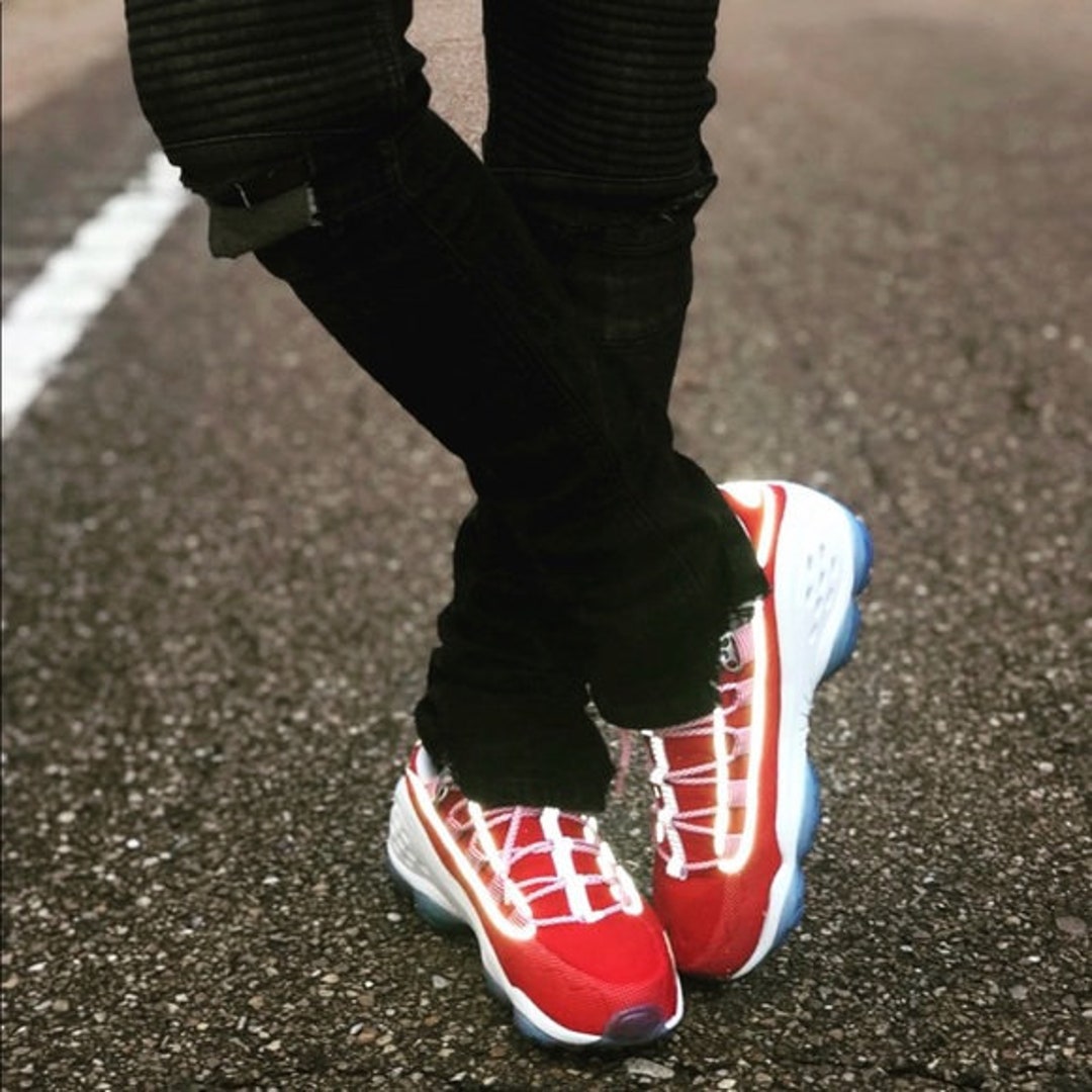 Men's Vintage Retro Reebok Red DMX Run 10 Trainers Shoes - Etsy