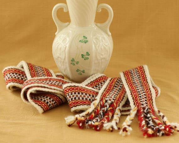 Handwoven 100% Wool Irish Crios Celtic Handfasting Cord - Etsy