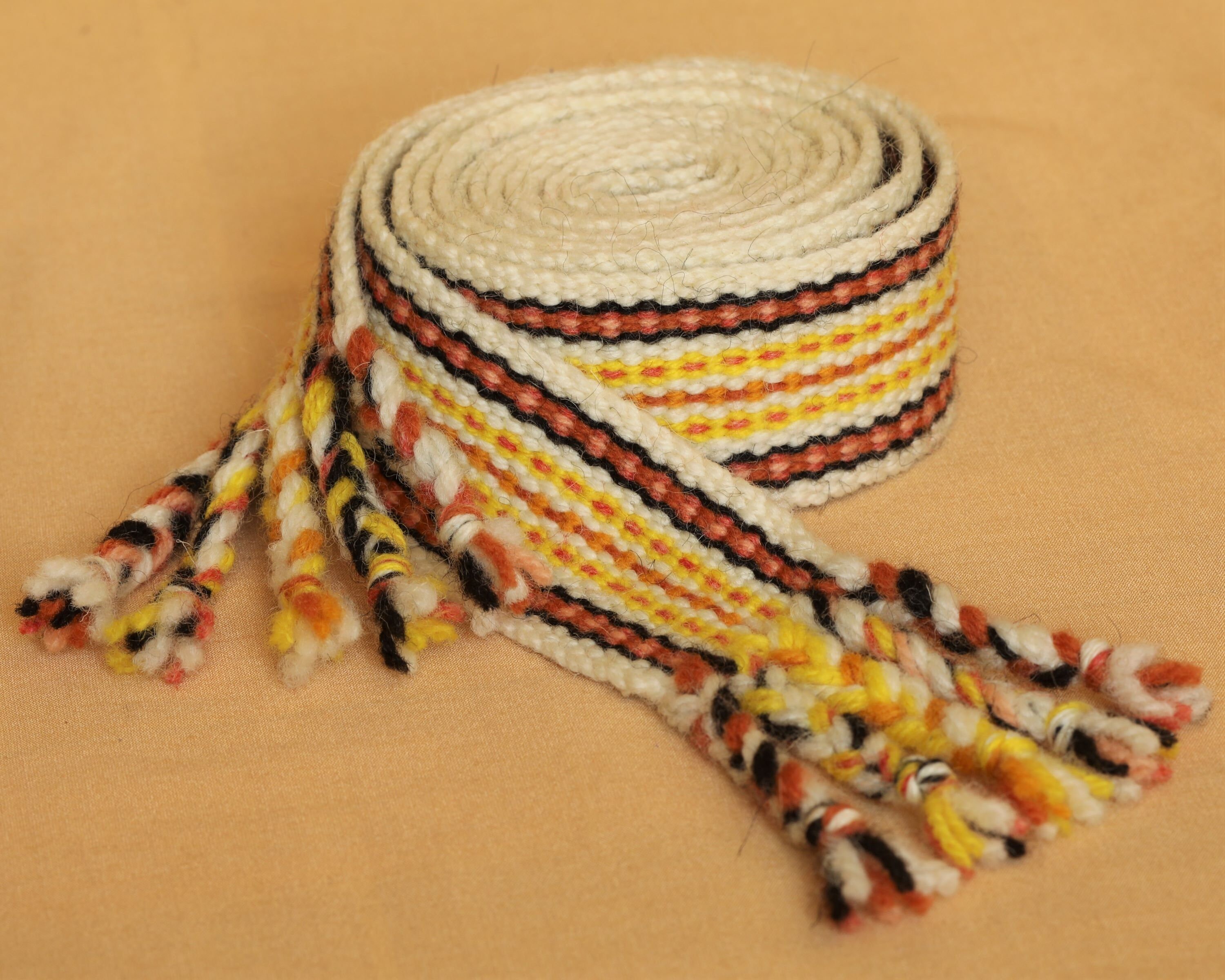 Handwoven 100% Wool Irish Crios, Celtic Handfasting Cord, Traditional ...