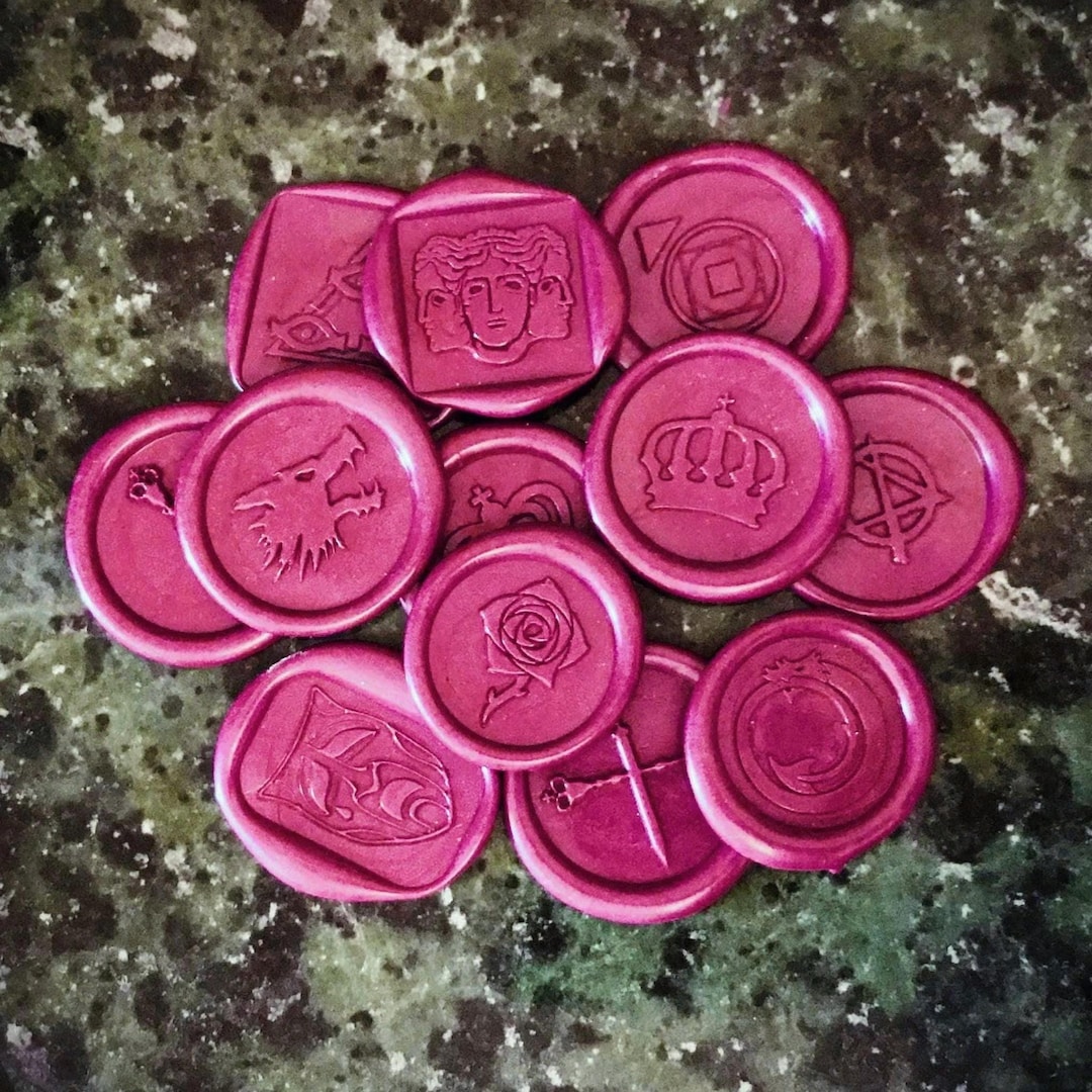 Vampire the Masquerade Wax Seal Stickers / Multiple Clans & Sects ...