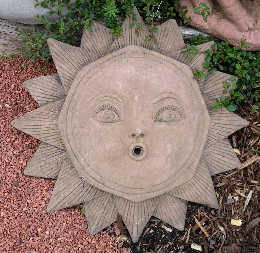 Star Face Art Sandstone Antique Look F 04 - Etsy