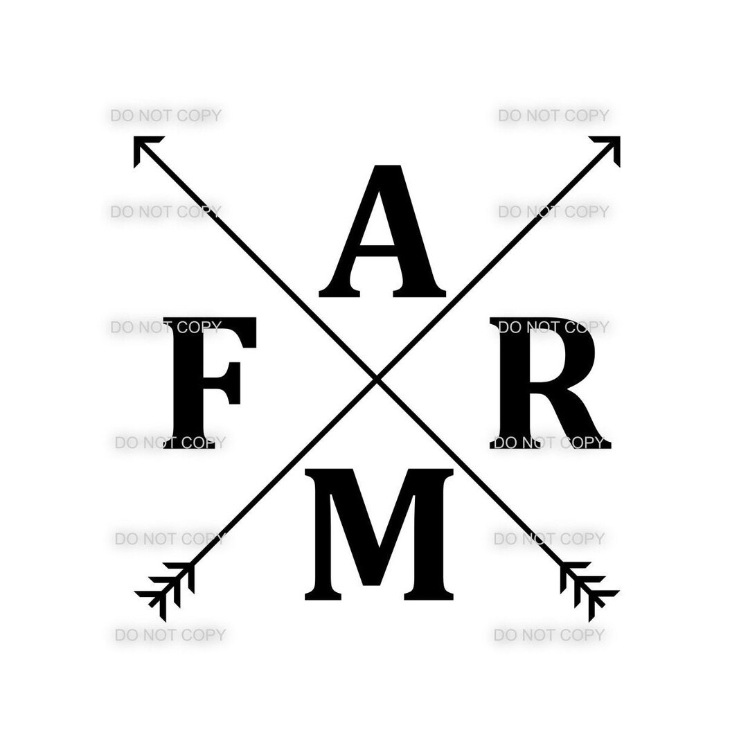 Farm Arrow SVG - Etsy
