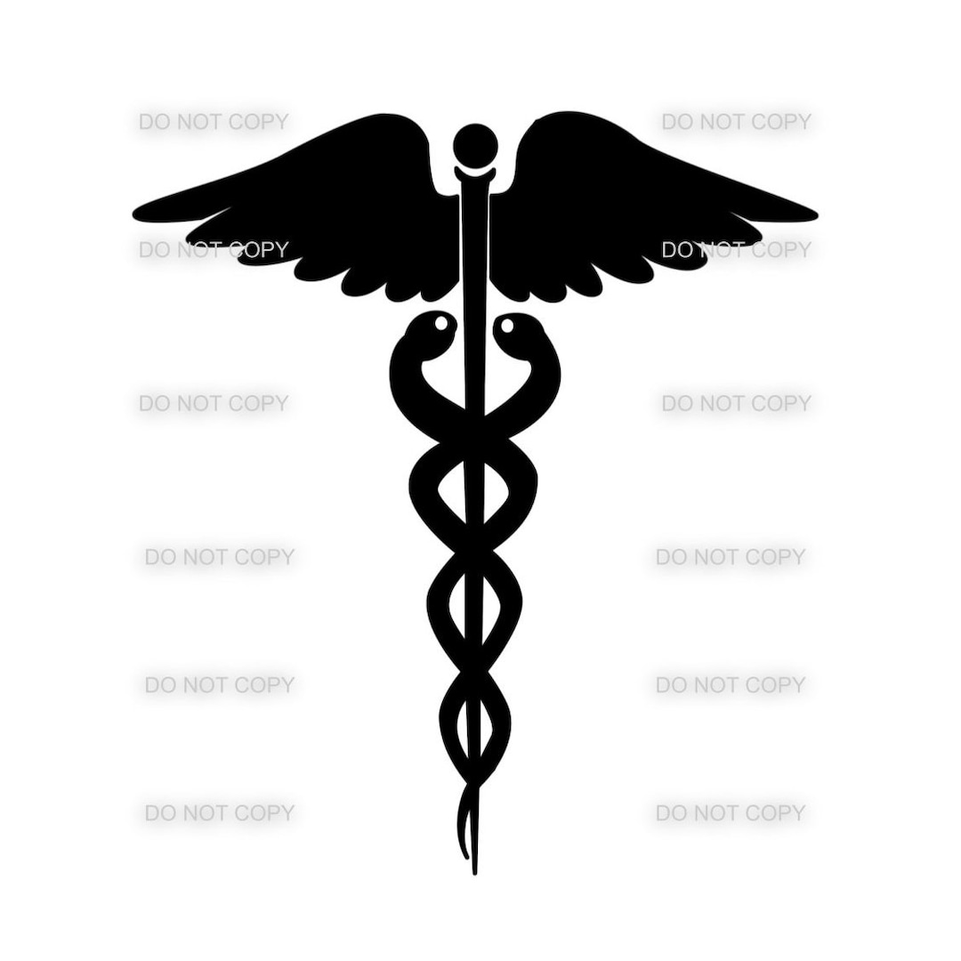 Medical Caduceus SVG - Etsy