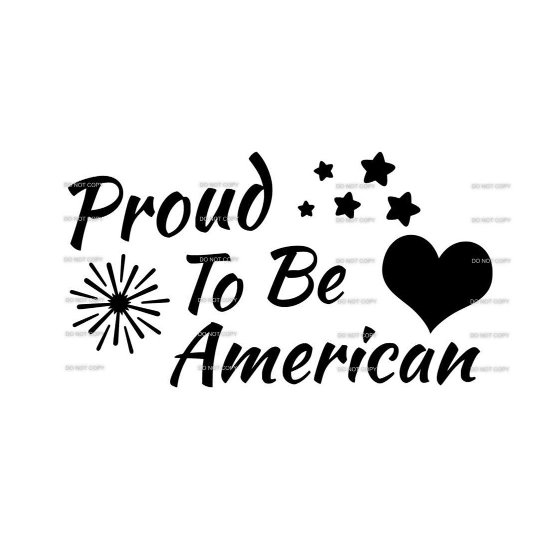 Proud to Be American SVG - Etsy