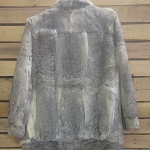 Vintage Rabbit Fur Jacket - Etsy