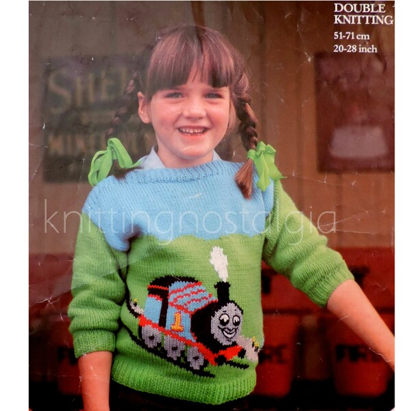 Thomas the Tank Engine Knitting Pattern - Etsy UK