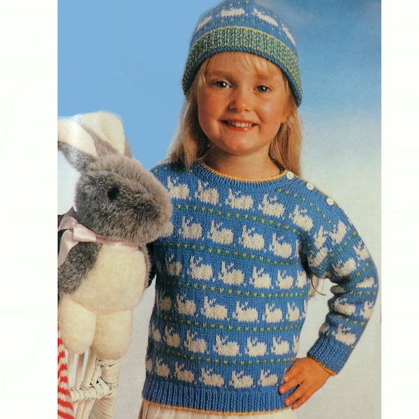 Rabbit Sweater - Etsy