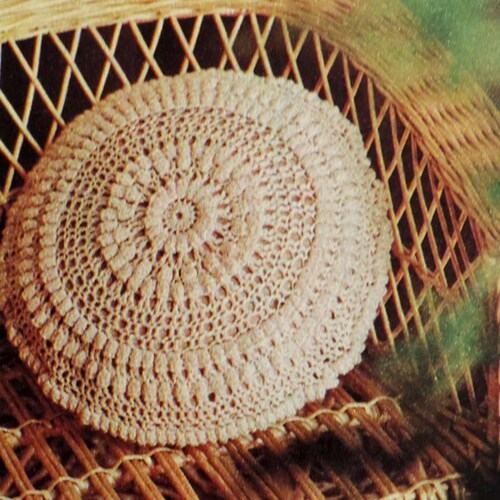 Digital Download PDF Sunburst Crochet Round Pillow Cover - Etsy