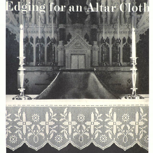 Altar Lace Pattern - Etsy