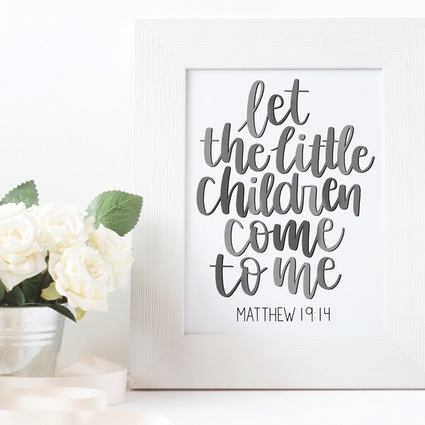 Children Come to Me - Etsy