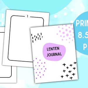 Lenten Journal for Kids, Daily Reflections, Prayer, Digital Download ...