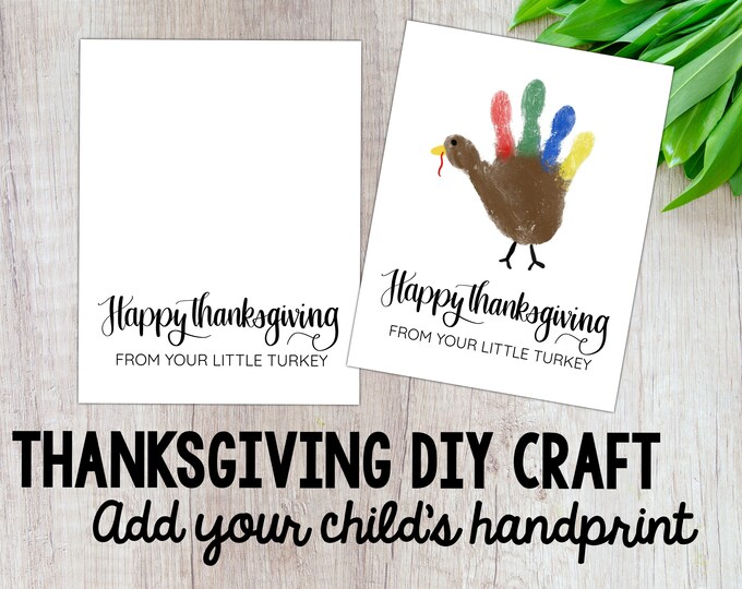 Thanksgiving Handprint Craft, Turkey Handprint, Thanksgiving Craft for ...