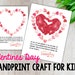 Valentines Day Handprint Craft, DIY Craft, Poem, Digital Download ...
