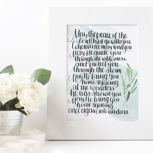 May the Peace of the Lord Christ Go With You, Blessing, Prayer ...