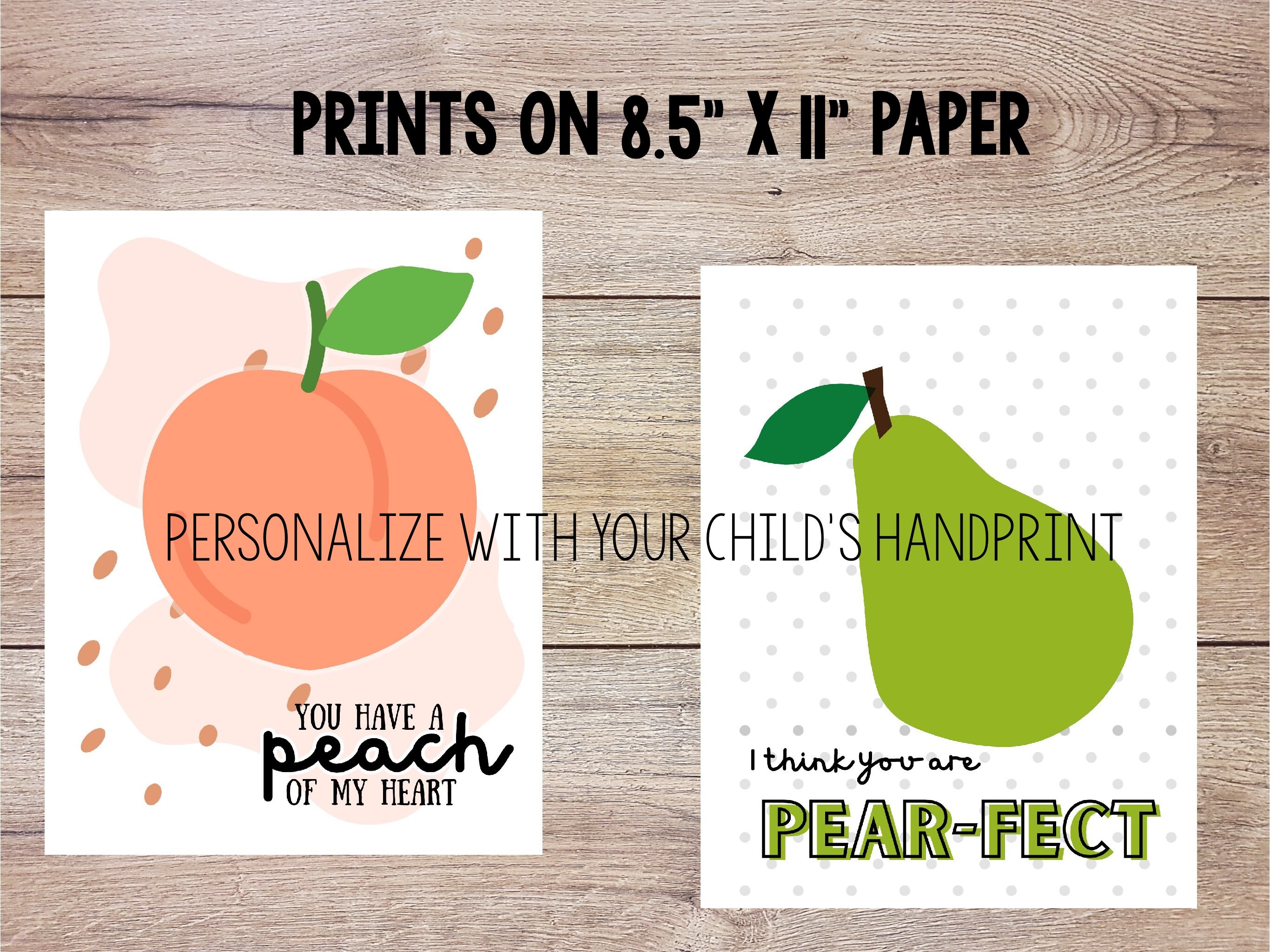 Fruit Handprint Craft for Kids, Bundle of 8, Strawberry, Grapes ...