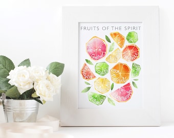 Fruits of the Holy Spirit Poster/wall Decor - Etsy