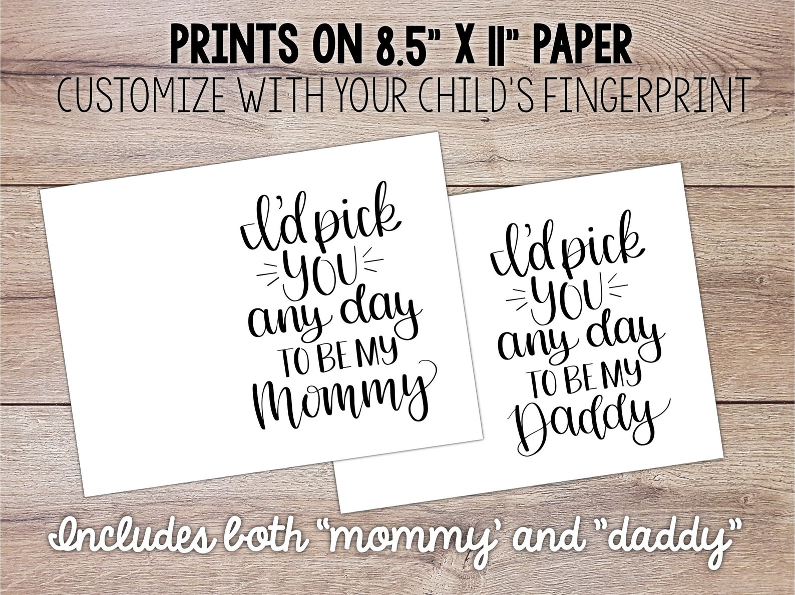 Valentines Day Fingerprint Craft Flower Handprint Id Pick - Etsy